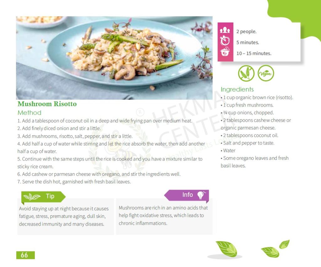 Eat Healthy Recipe Book - 273 Delicious Recipes - Hekma Center