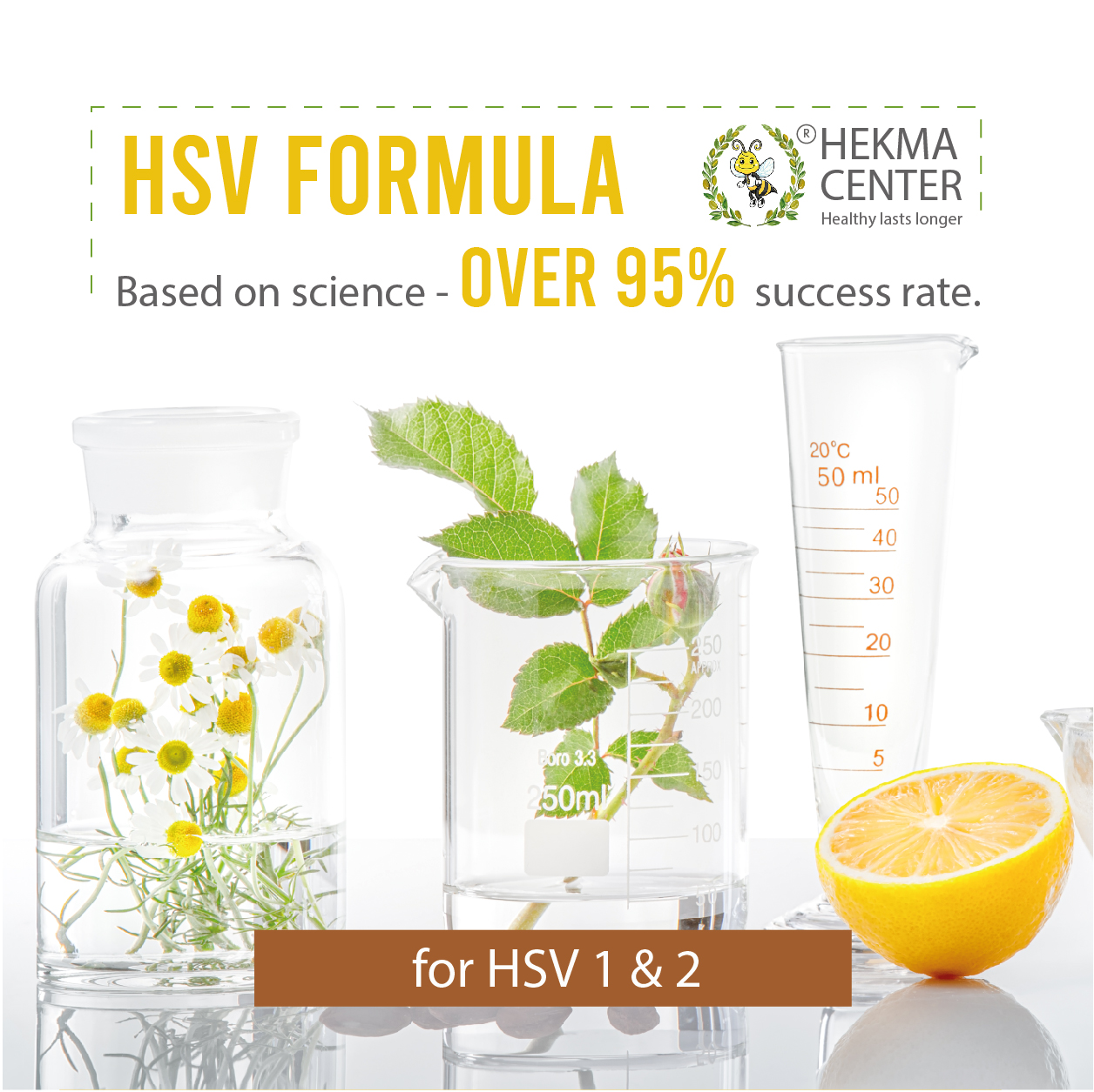 Herpes Simplex Virus (HSV1 & HSV2) Formula - Hekma Center