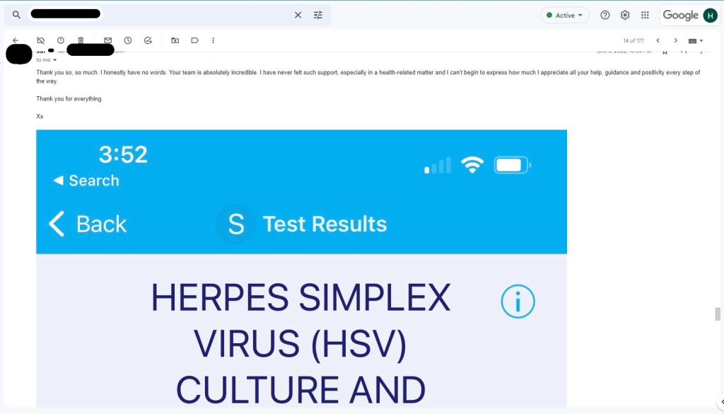 Managing Herpes Simplex Virus is Possible Now : “Thank you.. I honestly ...